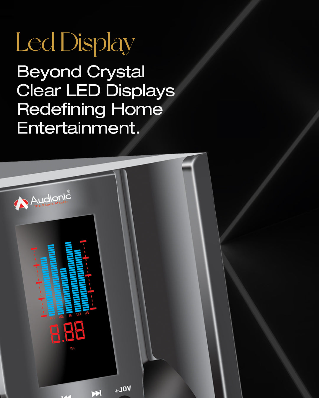 REBORN RB-95 - 2.1 Channel Multimedia Speakers – Audionic